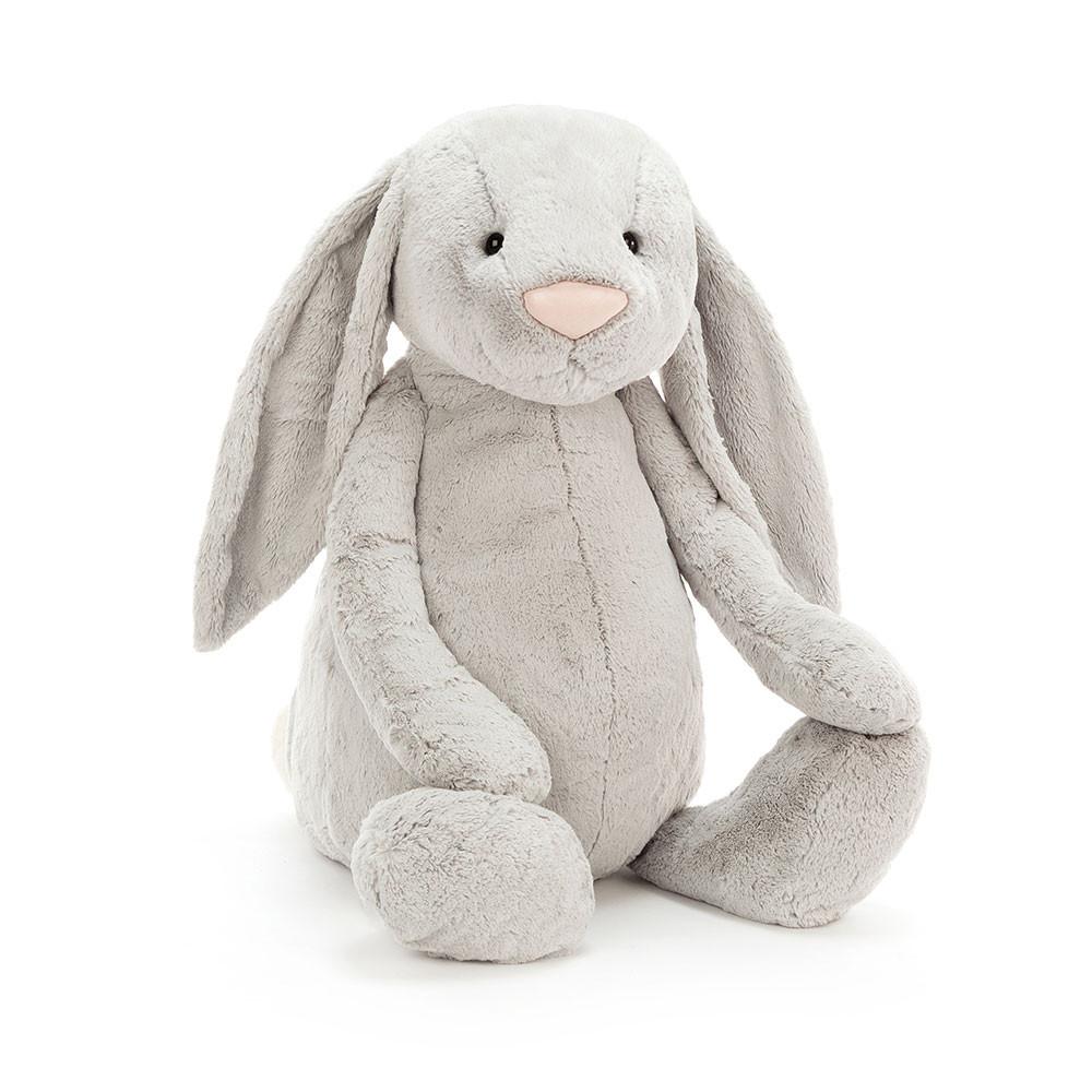 Jellycat Bashful Silver Bunny Giant (Really Really Big) Plush Toy ...