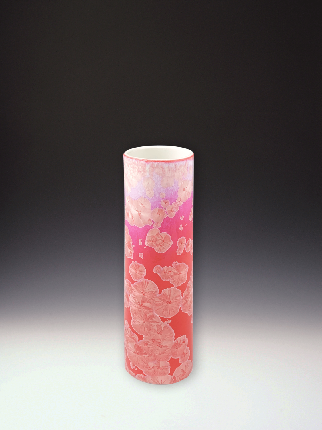 10 inch Cylinder Vase in Rose by Indikoi — Pearl Grant Richmans