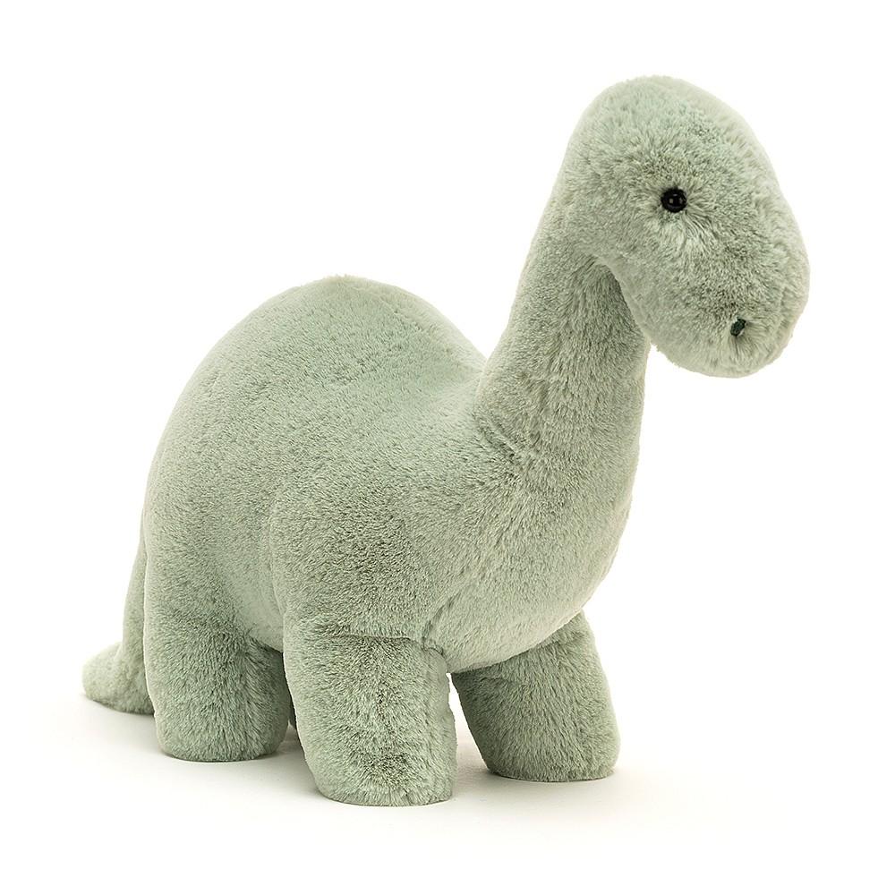 JellyCat Fossilly Brontosaurus Medium Plush Toy — Pearl Grant Richmans